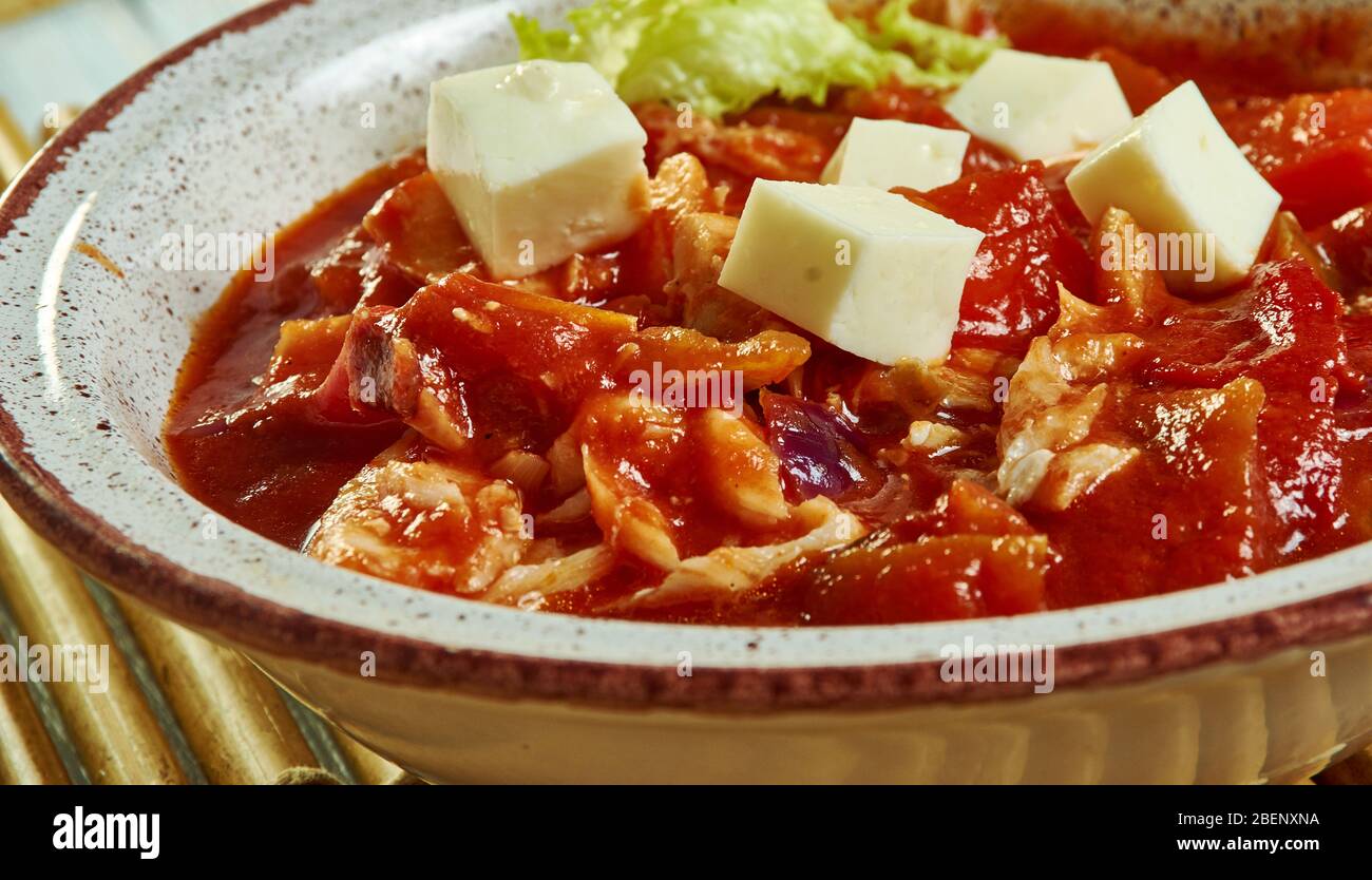 Placia Fish stew, popular dishes of Bulgarian cuisine Stock Photo - Alamy