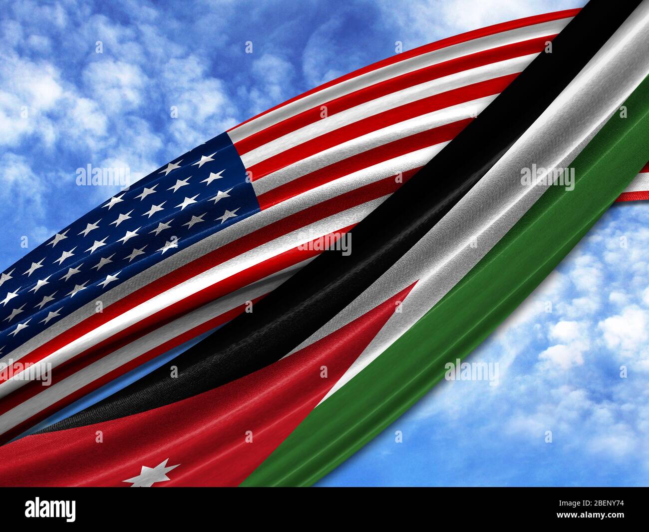 Jordan usa flag hi-res stock photography and images - Alamy