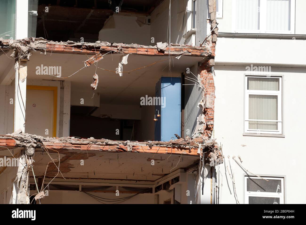 Rubble of a demolished house, Bremen, Germany, Europe Stock Photo - Alamy