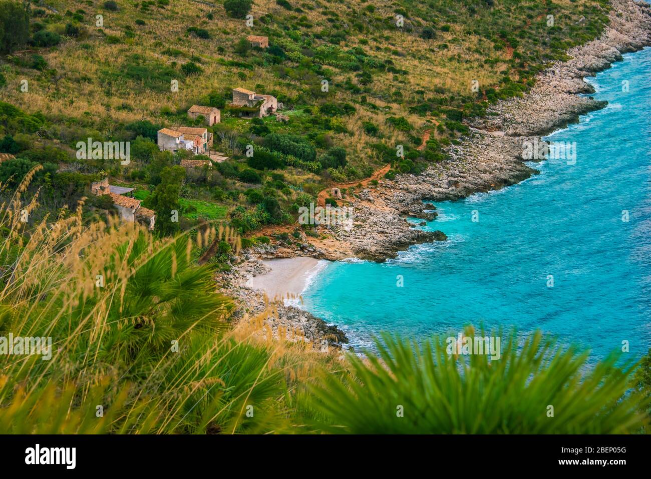 Awesome view of Zingaro Nature Reserve, (Riserva naturale dello zingaro ...