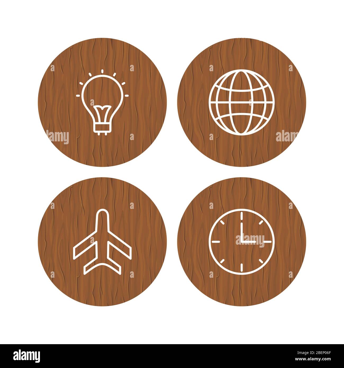 Icon Set Of Basic UI For Personal And Commercial Use Stock Photo - Alamy