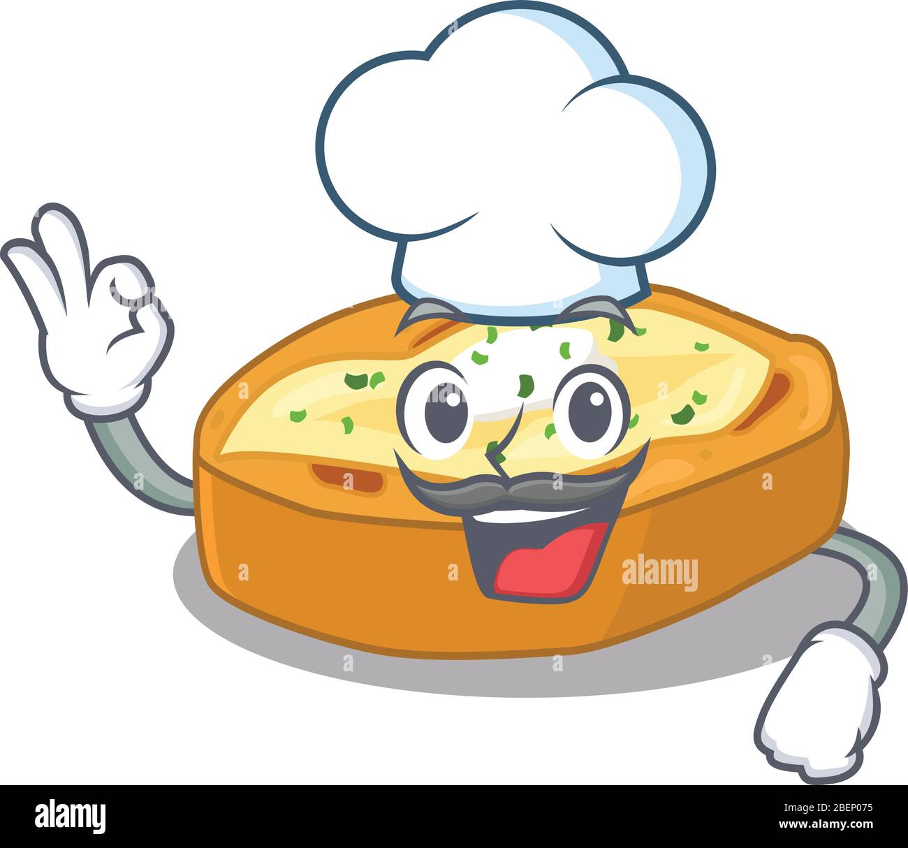 Loaded Baked Potato Cartoon