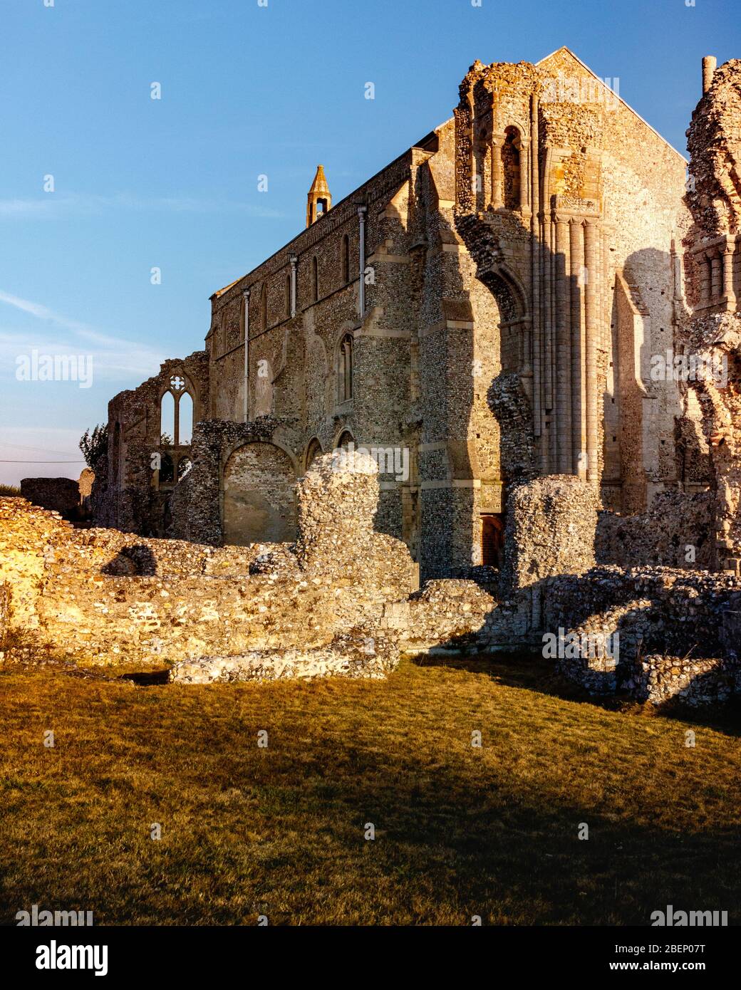 BINHAM PRIORY Benedictine Priory Stock Photo - Alamy