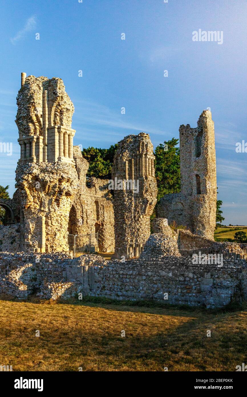 BINHAM PRIORY Benedictine Priory Stock Photo - Alamy