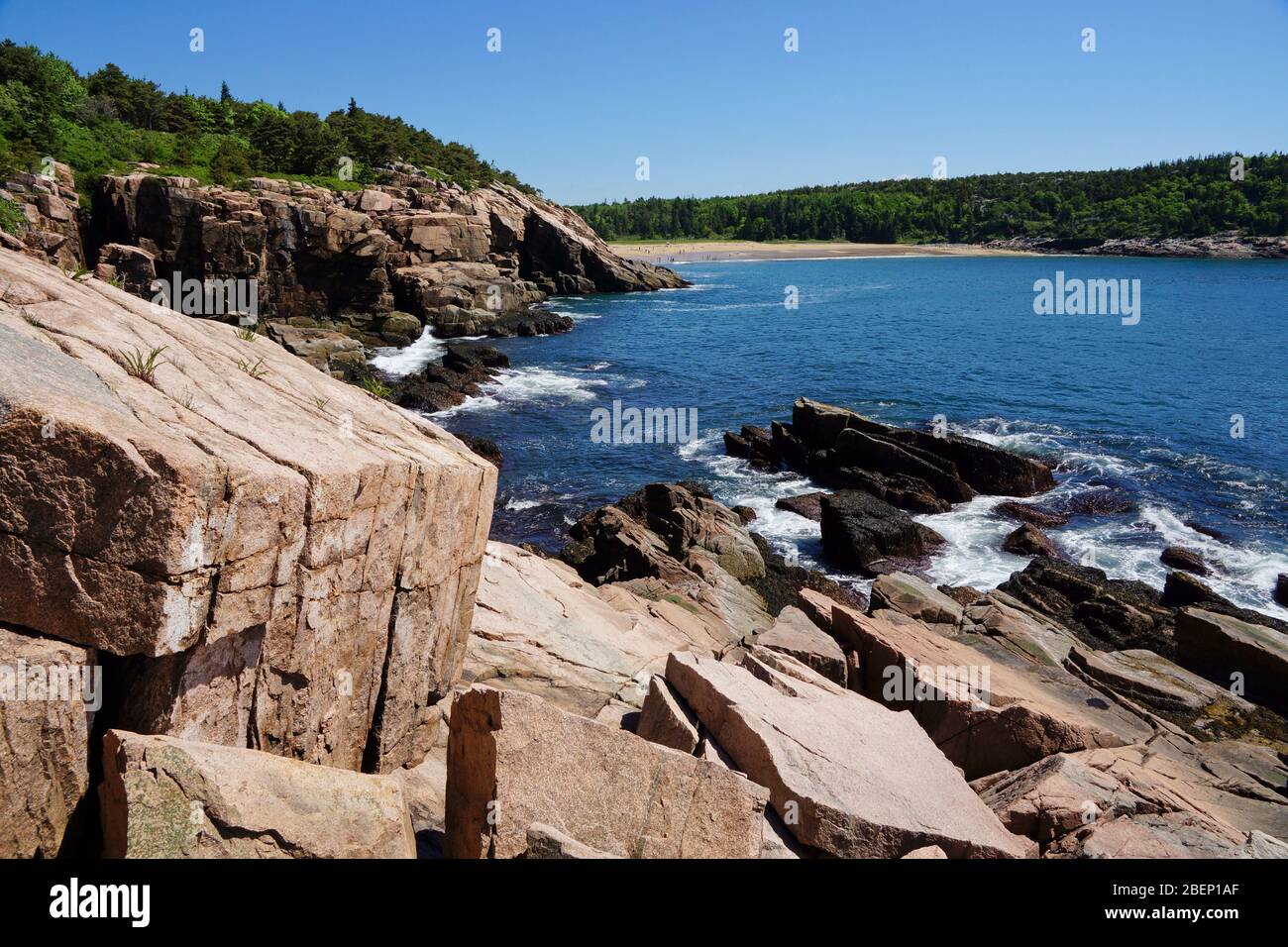 Acadia National Park in Maine USA Stock Photo - Alamy
