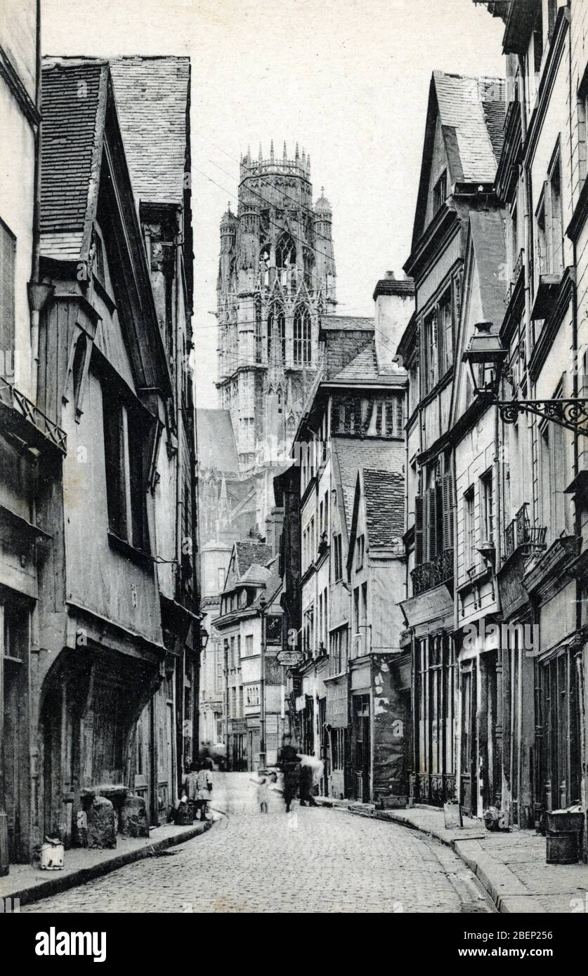 Cattedrale normandia rouen hi-res stock photography and images - Alamy