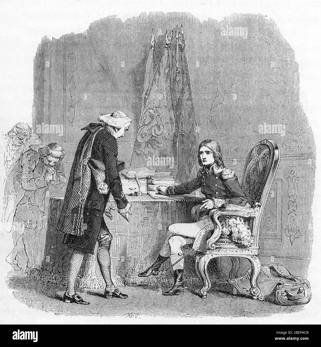 "L'arrestation du cardinal Alessandro Mattei (1744-1820) par NApoleon ...