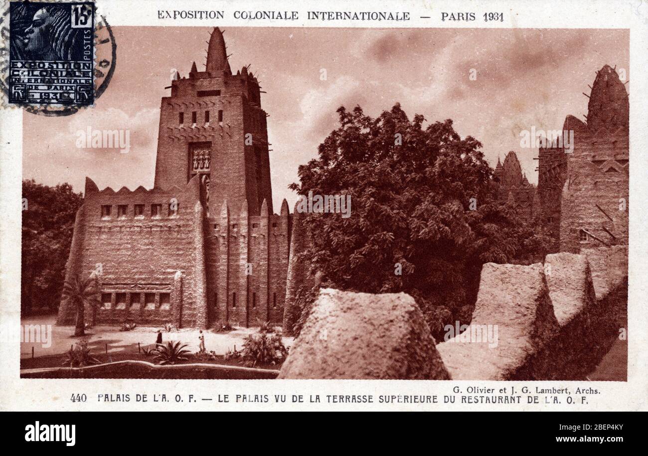 Carte afrique coloniale hi-res stock photography and images - Alamy