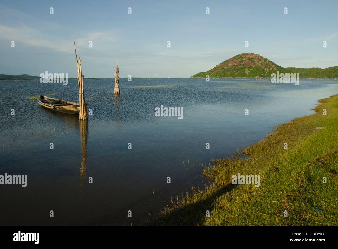 fishing boat and landscape at chilika odisha Stock Photo - Alamy