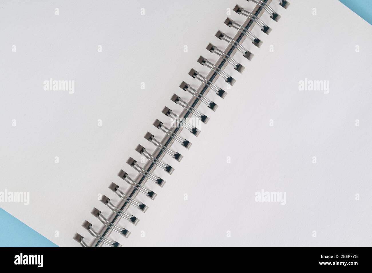 Spiral blank notebook paper black hi-res stock photography and images ...