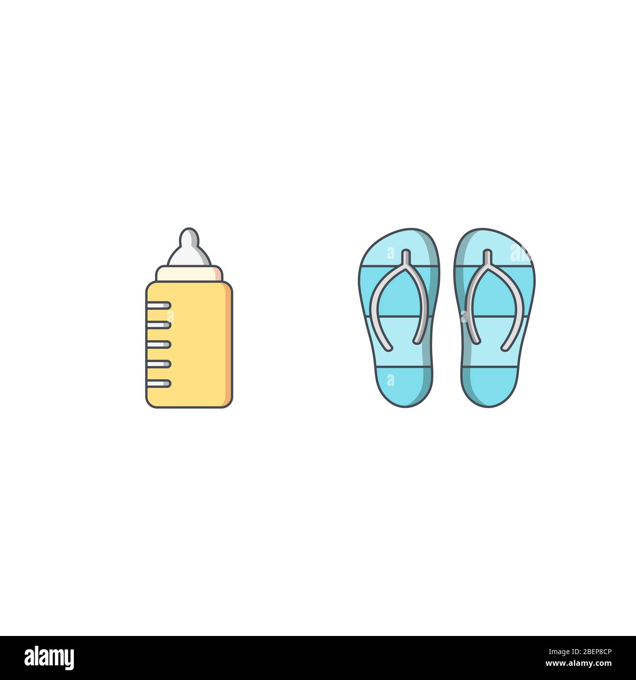 2 Universal Icons For Personal And Commercial Use Stock Photo - Alamy