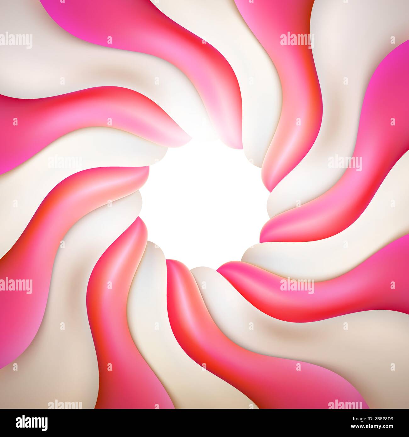 Round pink sweet candy template. EPS 10 vector Stock Vector Image & Art ...