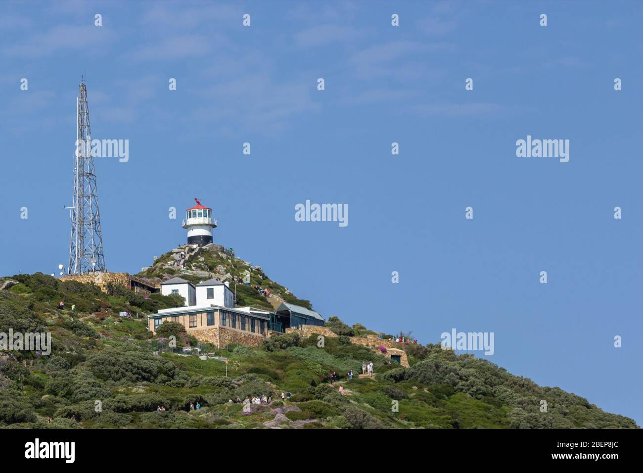 The historical Cape Point Lighthouse, Cape of Good Hope, Cape Town ...