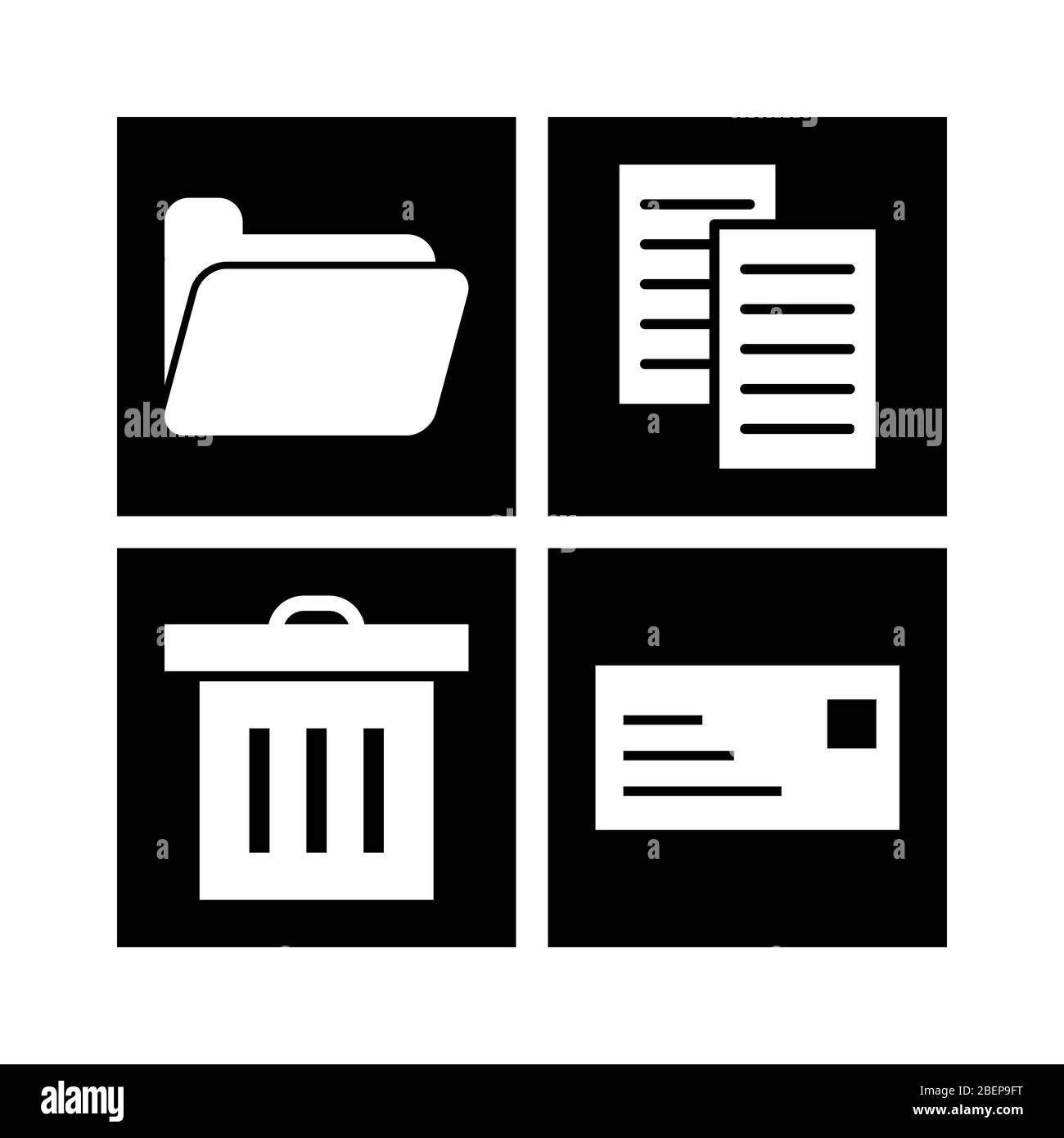 Icon Set Of Basic UI For Personal And Commercial Use Stock Photo - Alamy