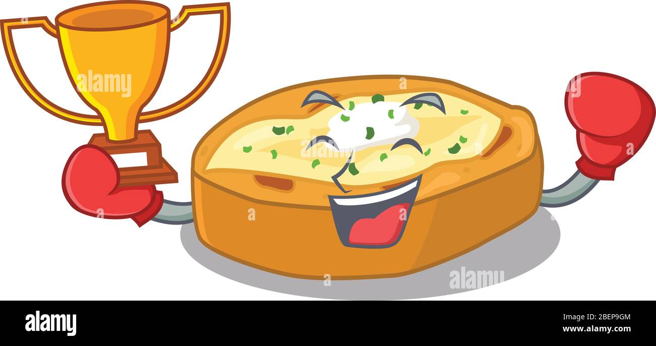 Loaded baked potatoes Stock Vector Images - Alamy