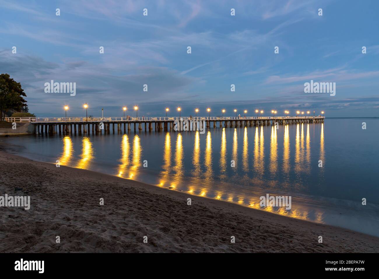 Orlowo pier hi-res stock photography and images - Alamy