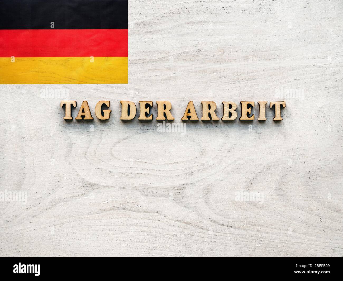 Labor Day. German Alphabet letters. Beautiful card Stock Photo - Alamy