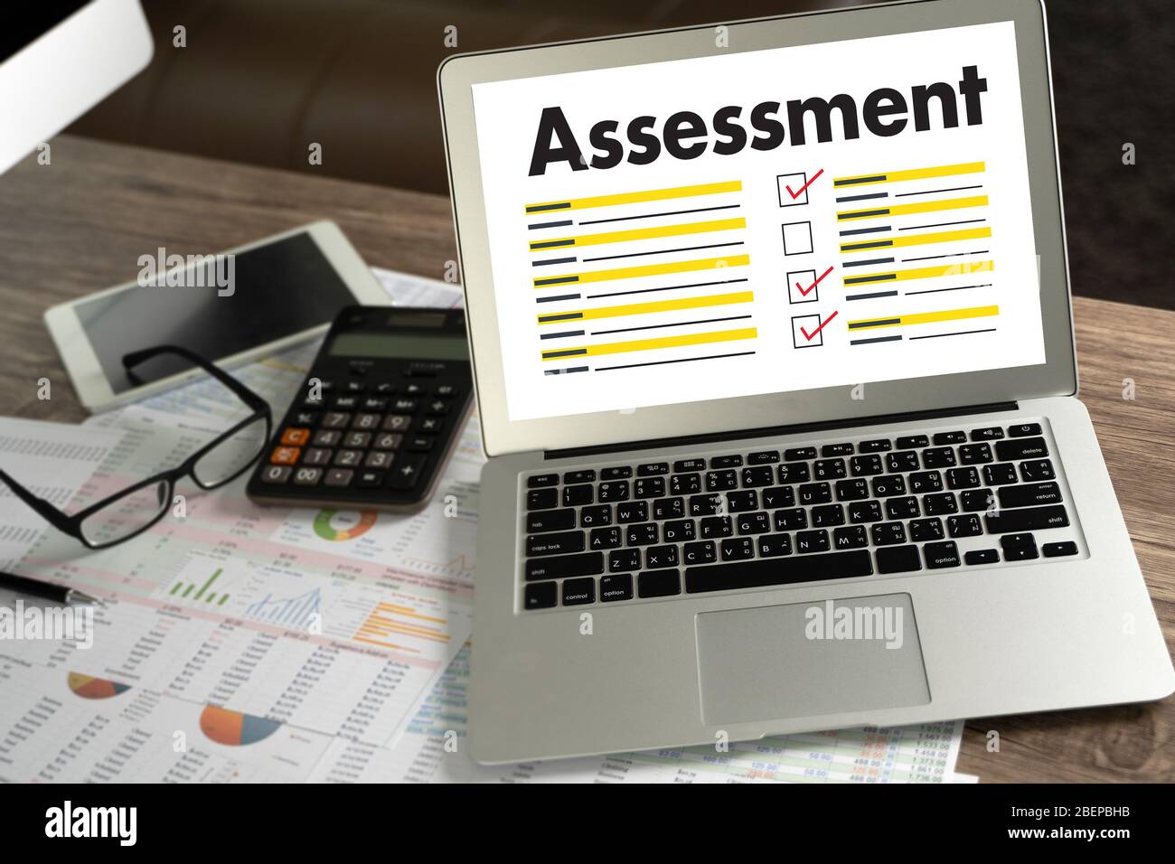 Risk assessment icon hi-res stock photography and images - Alamy