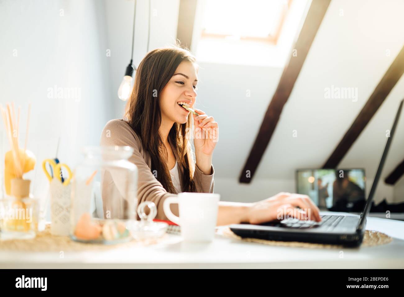 Office routine hi-res stock photography and images - Alamy