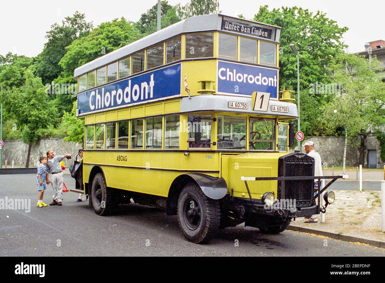Berlin bus vintage germany hi-res stock photography and images - Alamy
