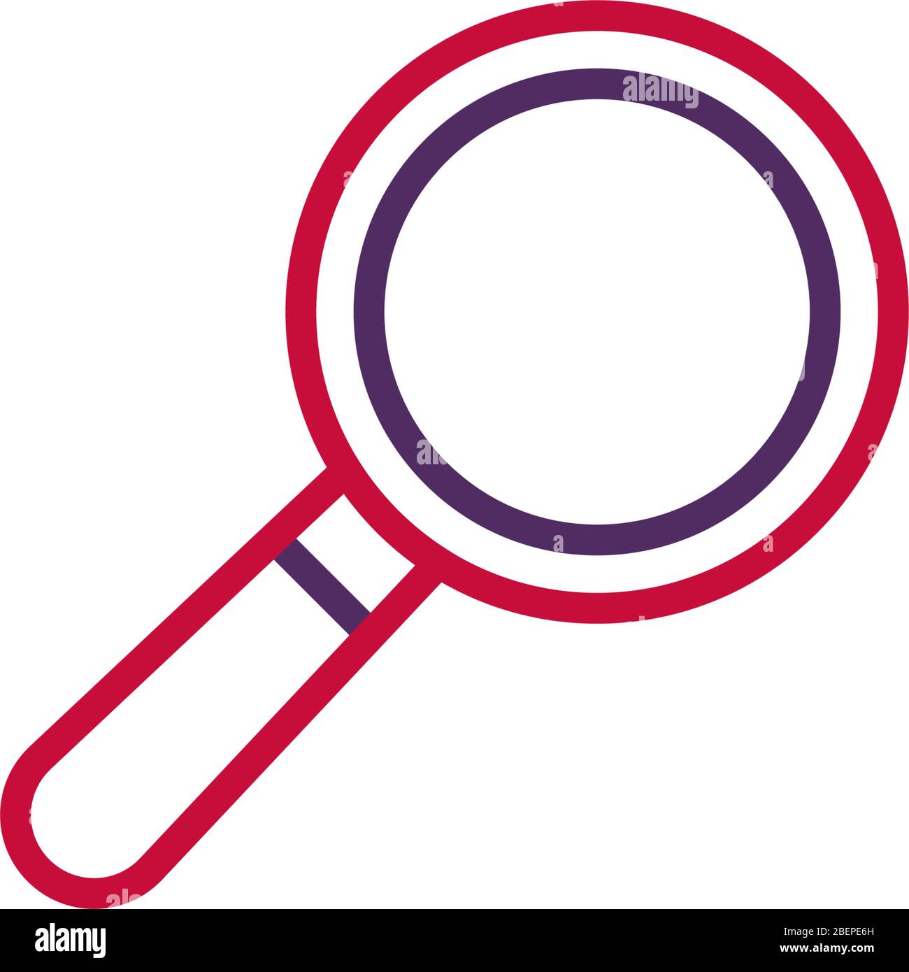 Loupe vector icon design Stock Vector Images - Alamy