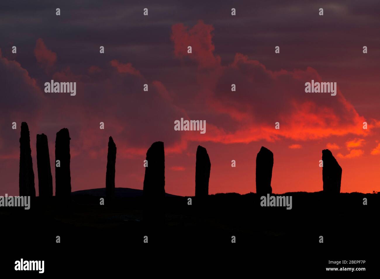 Golden red sky hi-res stock photography and images - Alamy
