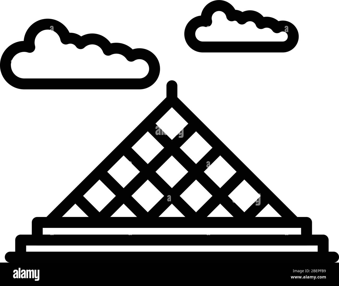 The louvre palace Cut Out Stock Images & Pictures - Alamy