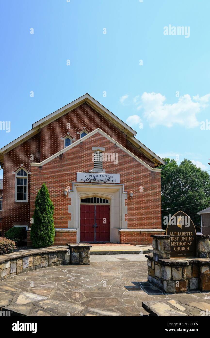 Old methodist church hi-res stock photography and images - Alamy