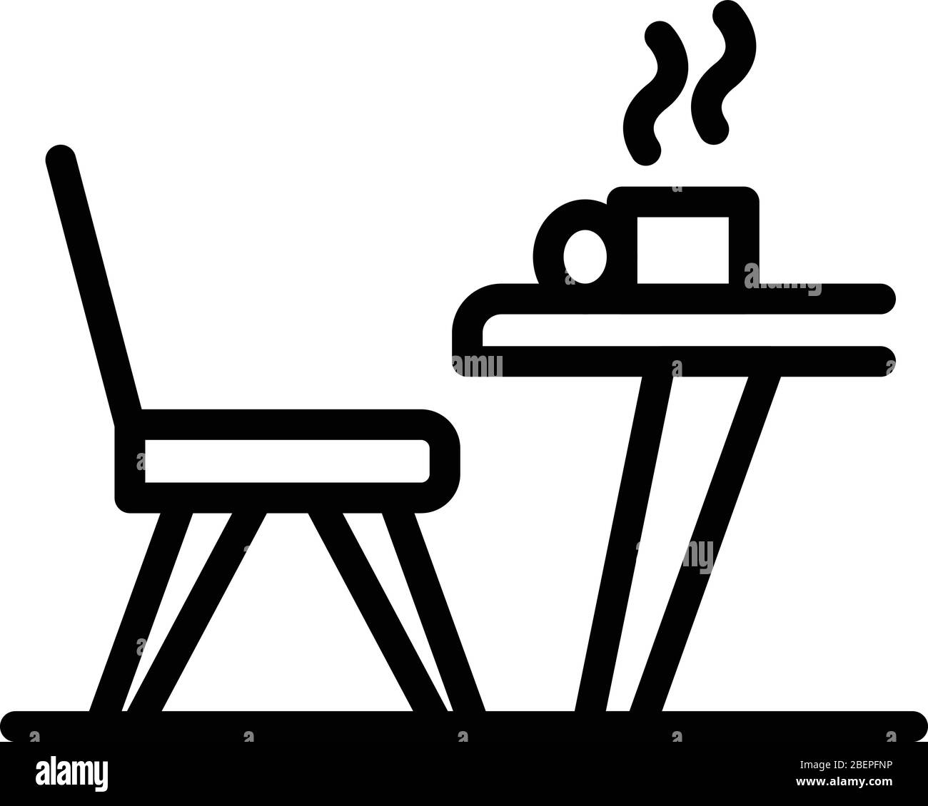 Brewing coffee alternative method Stock Vector Images - Alamy