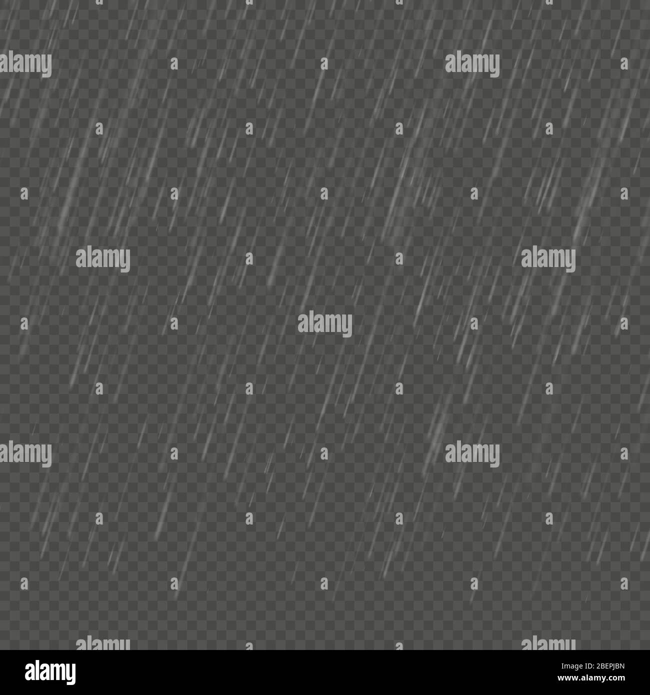Rain isolated realistic anglewise effect. Transparent nature rainfall ...