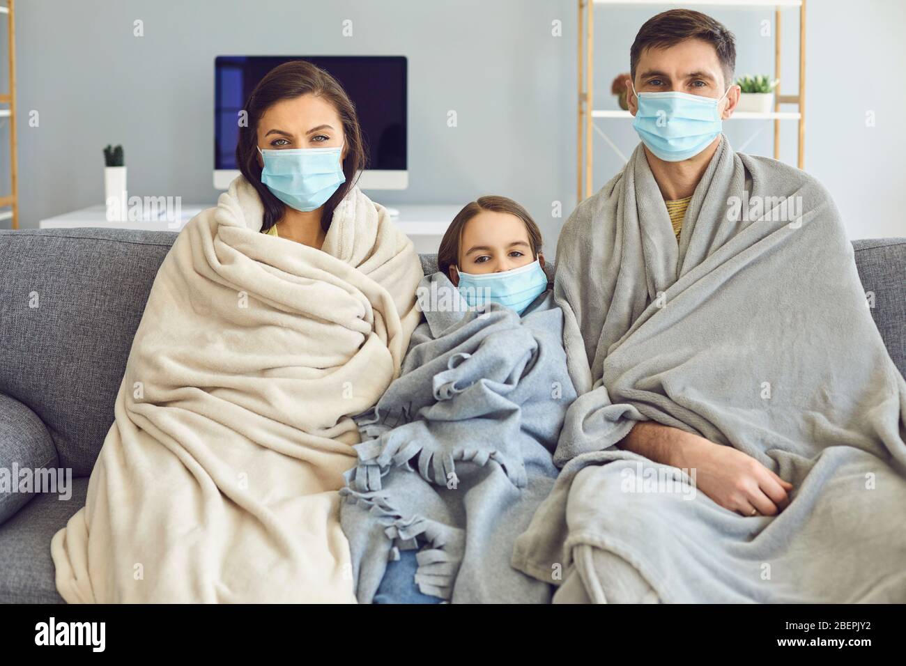 Sick people in a waiting room hi-res stock photography and images - Alamy