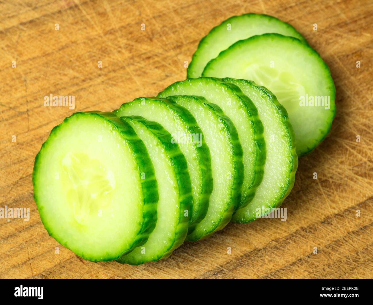 Eight cucumber slices hi-res stock photography and images - Alamy