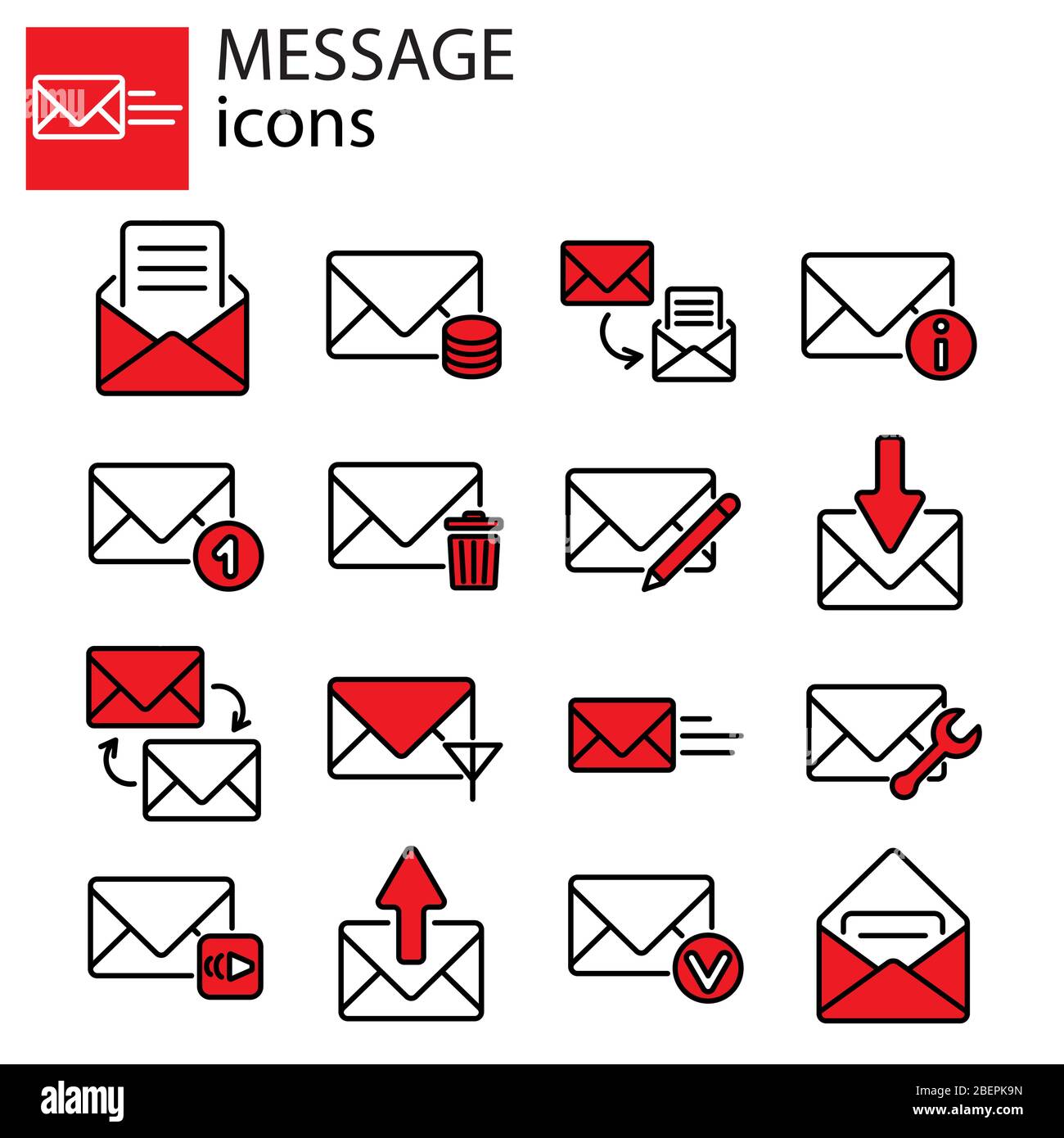 Twitter messages Stock Vector Images - Alamy