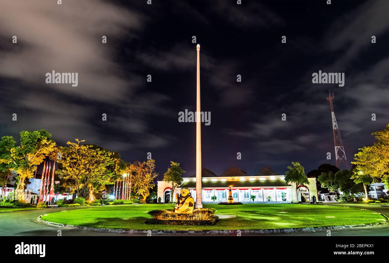 Gedung Agung, a Presidential Palace in Yogyakarta, Indonesia Stock ...