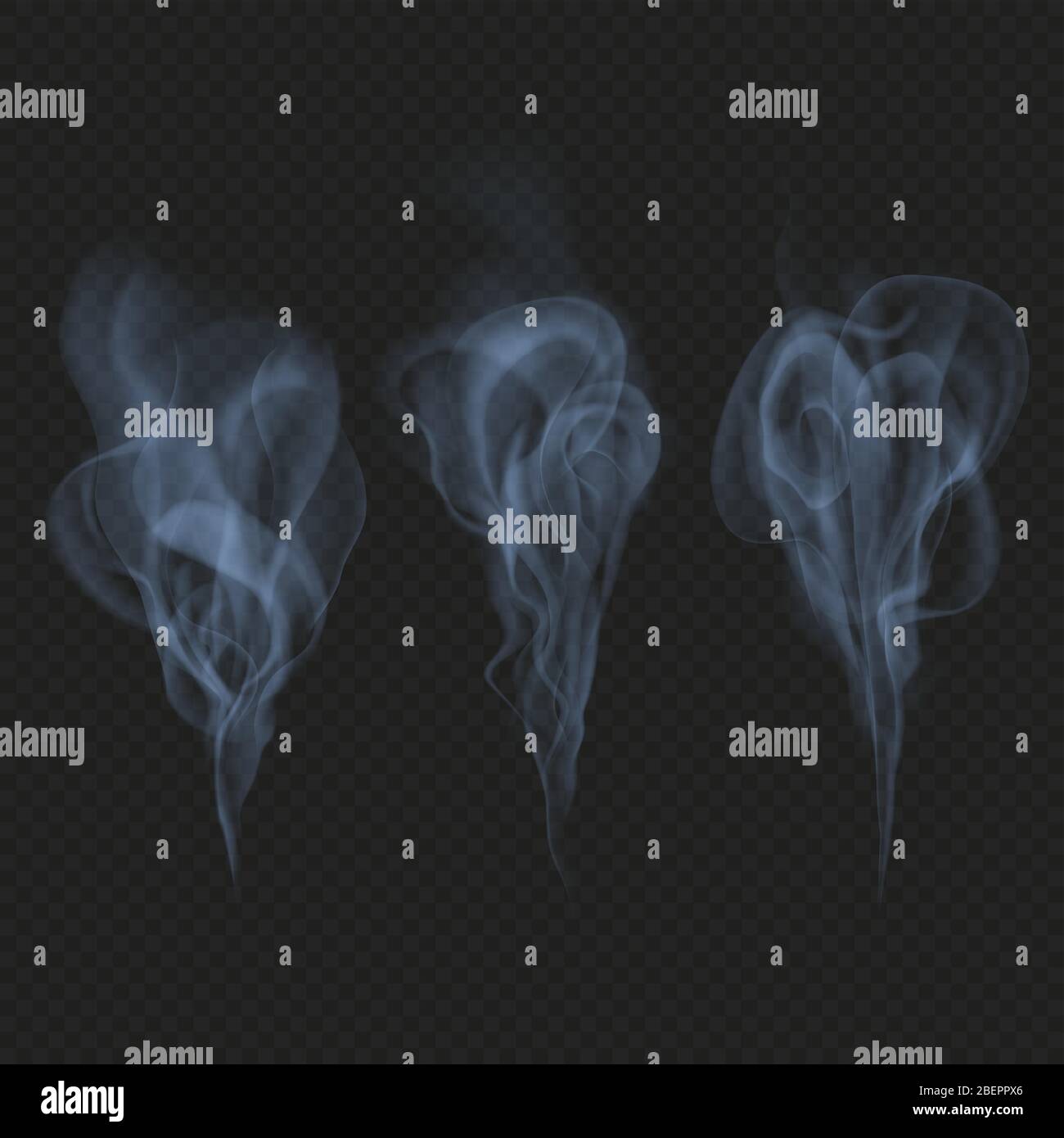 Realistic smoke Stock Vector Images - Alamy