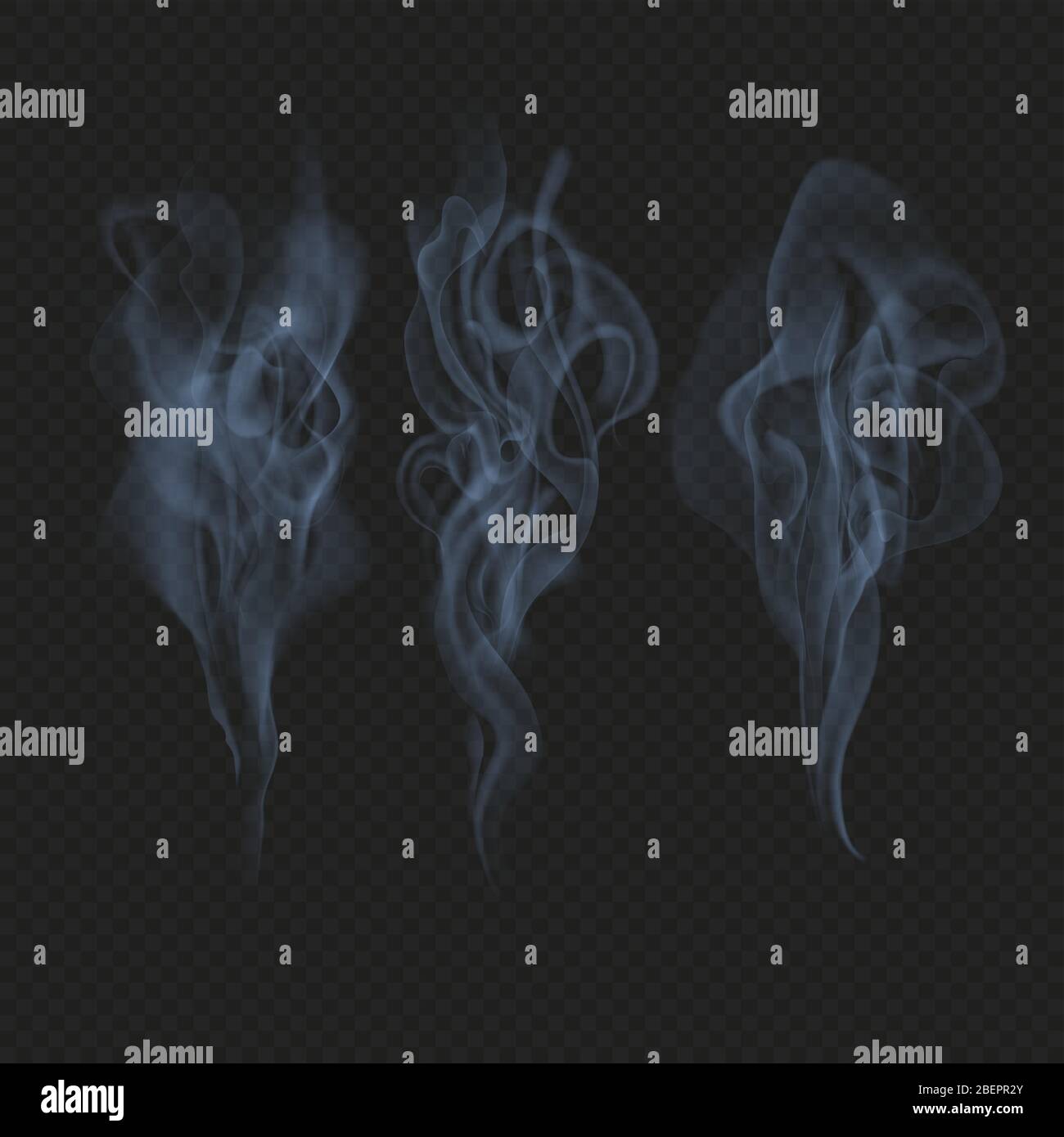 Realistic smoke Stock Vector Images - Alamy