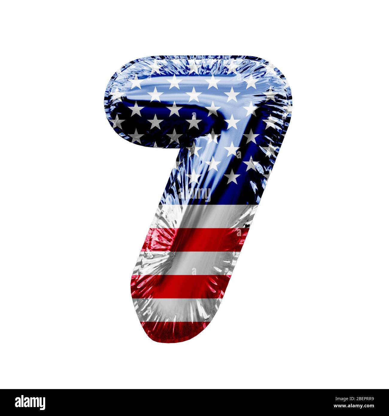 American flag 7 stars hi-res stock photography and images - Alamy