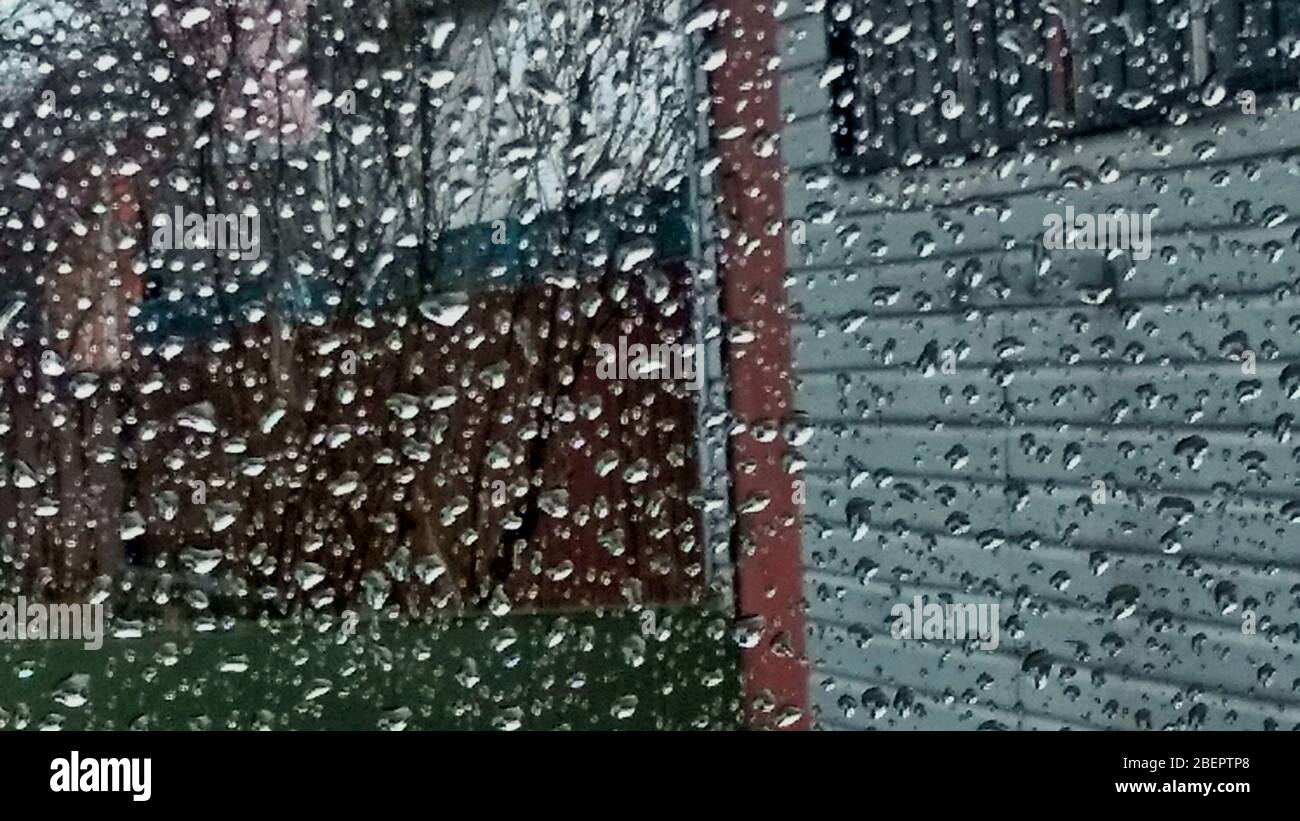 rain drops on the window Stock Photo - Alamy
