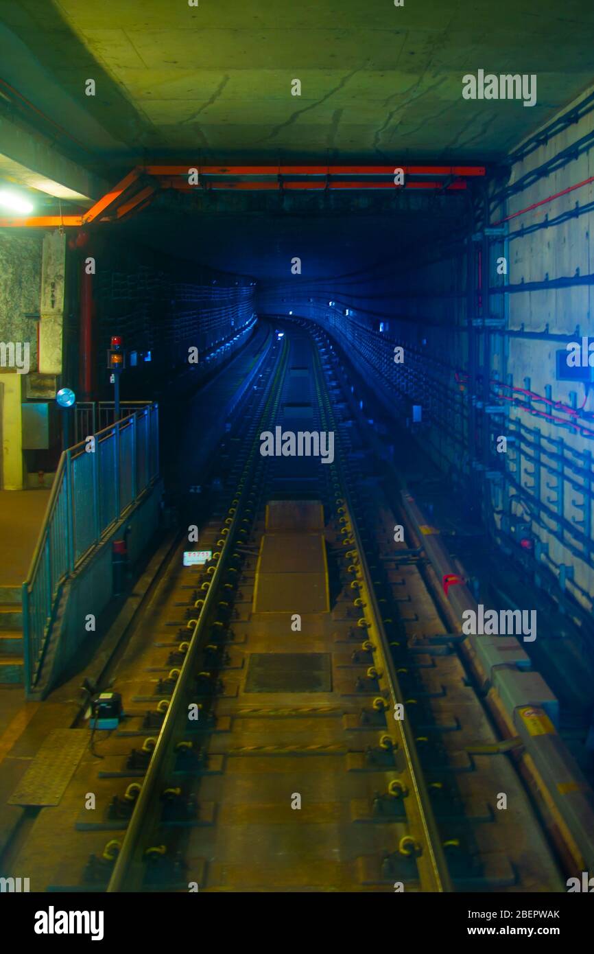 Train tunnel system hi-res stock photography and images - Alamy