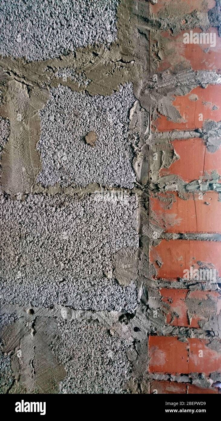 Vintage cinder block wall hi-res stock photography and images - Alamy