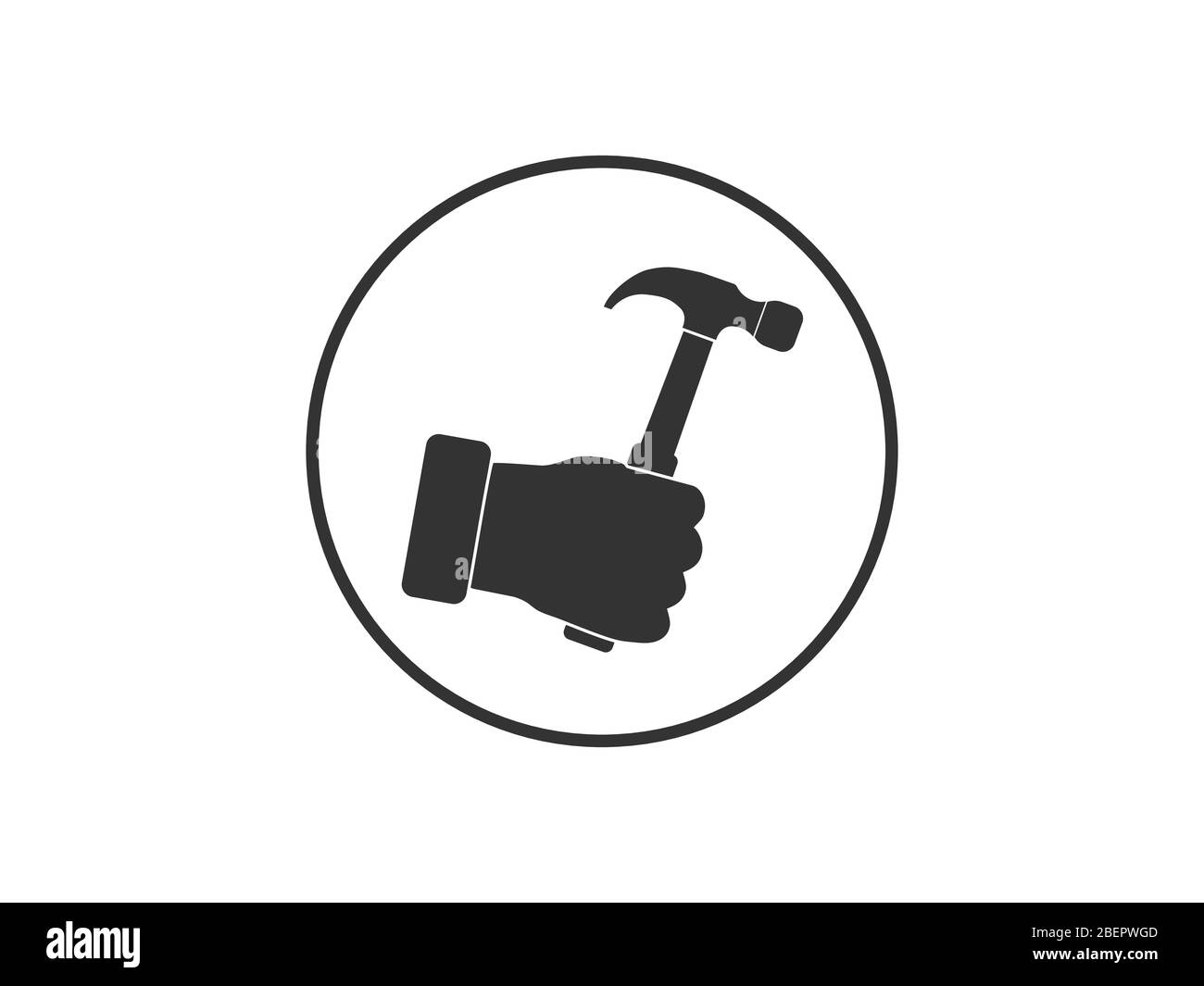 Hammer handle Stock Vector Images - Alamy