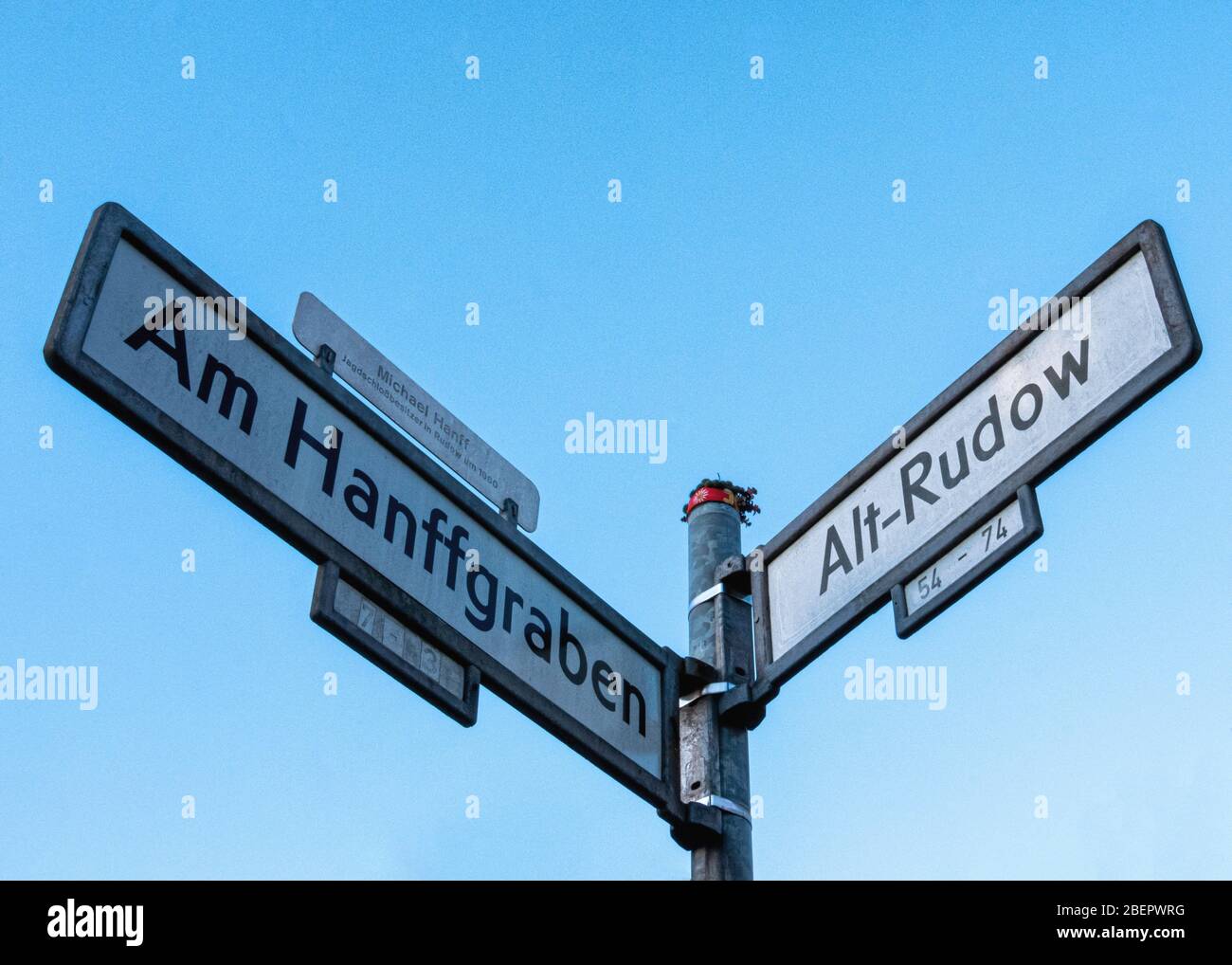 Named after michael hanff owner of hunting lodge 1660 hi-res stock ...