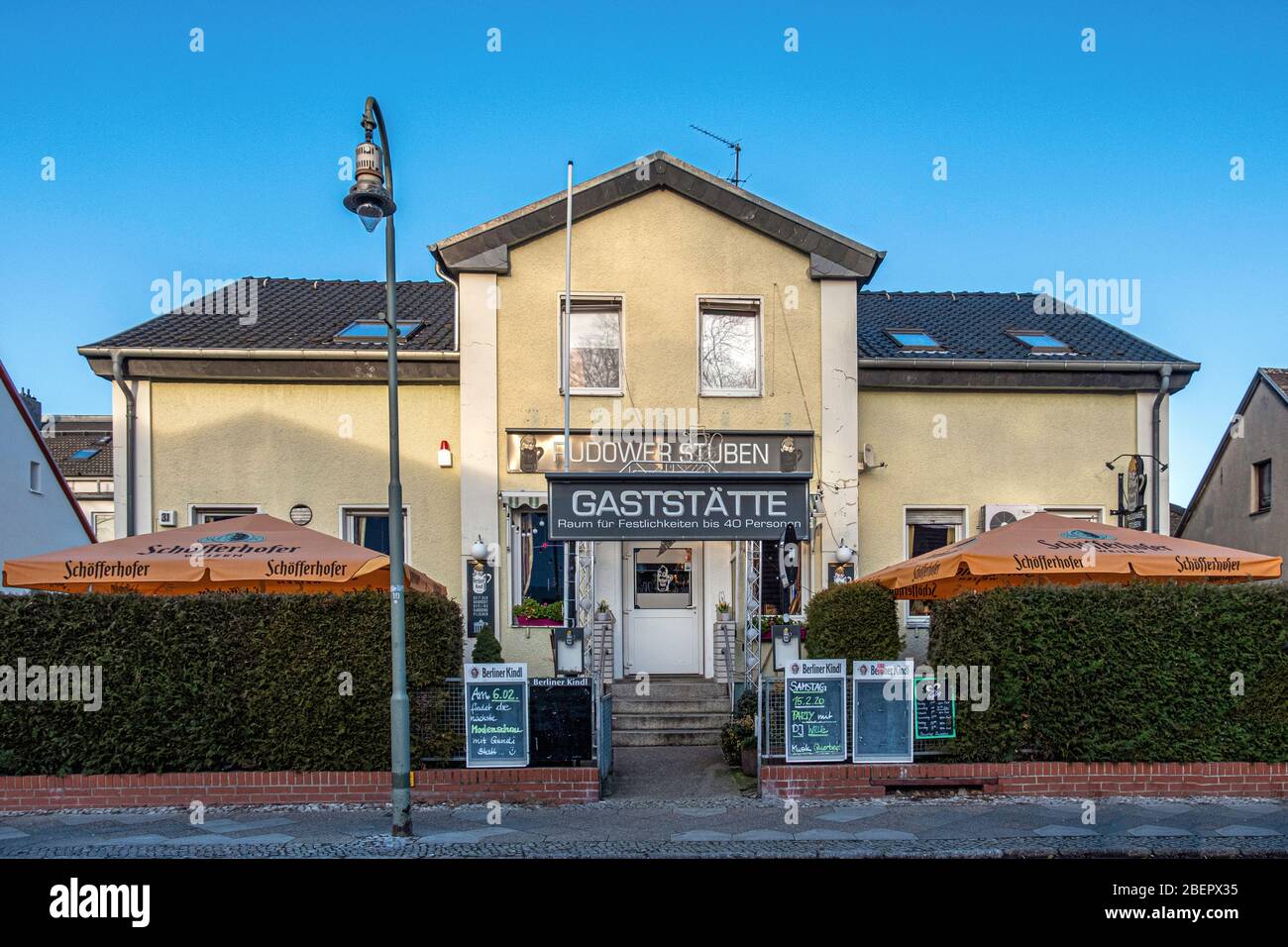 Traditional german pub exterior hi-res stock photography and images - Alamy