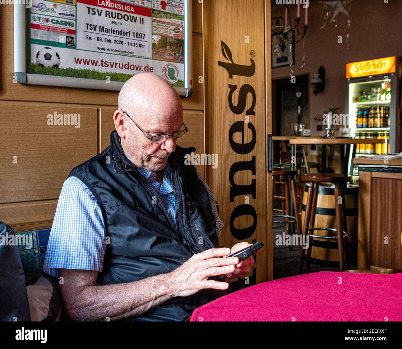 German mobile bar hi-res stock photography and images - Alamy