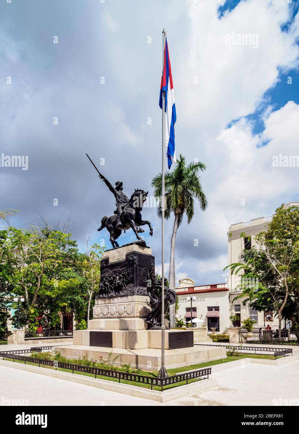 Ignacio Agramonte Statue, Ignacio Agramonte Park, Camaguey, Camaguey ...