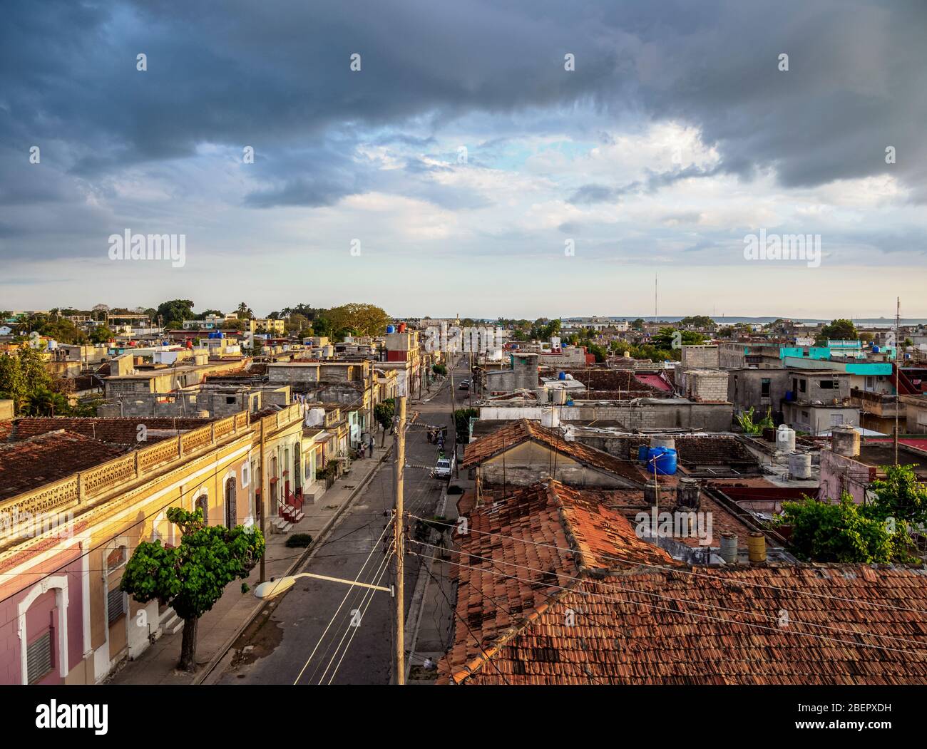 Old town, elevated view, Cienfuegos, Cienfuegos Province, Cuba Stock ... Old town, elevated view, Cienfuegos, Cienfuegos Province, Cuba Stock ...