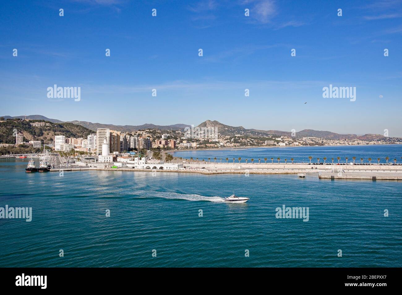 Malaga waterfront spain hi-res stock photography and images - Alamy