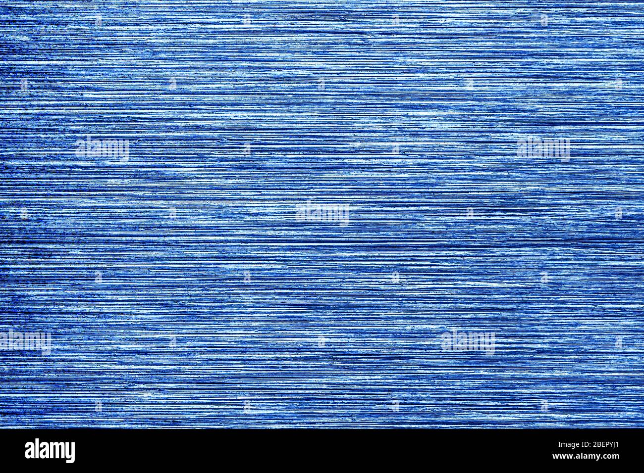 Scratched Blue Metal Texture