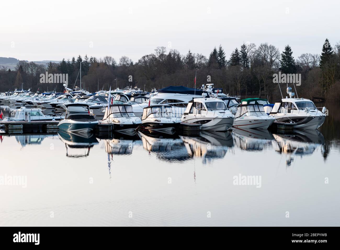 Cameron house loch lomond marina hi-res stock photography and images ...