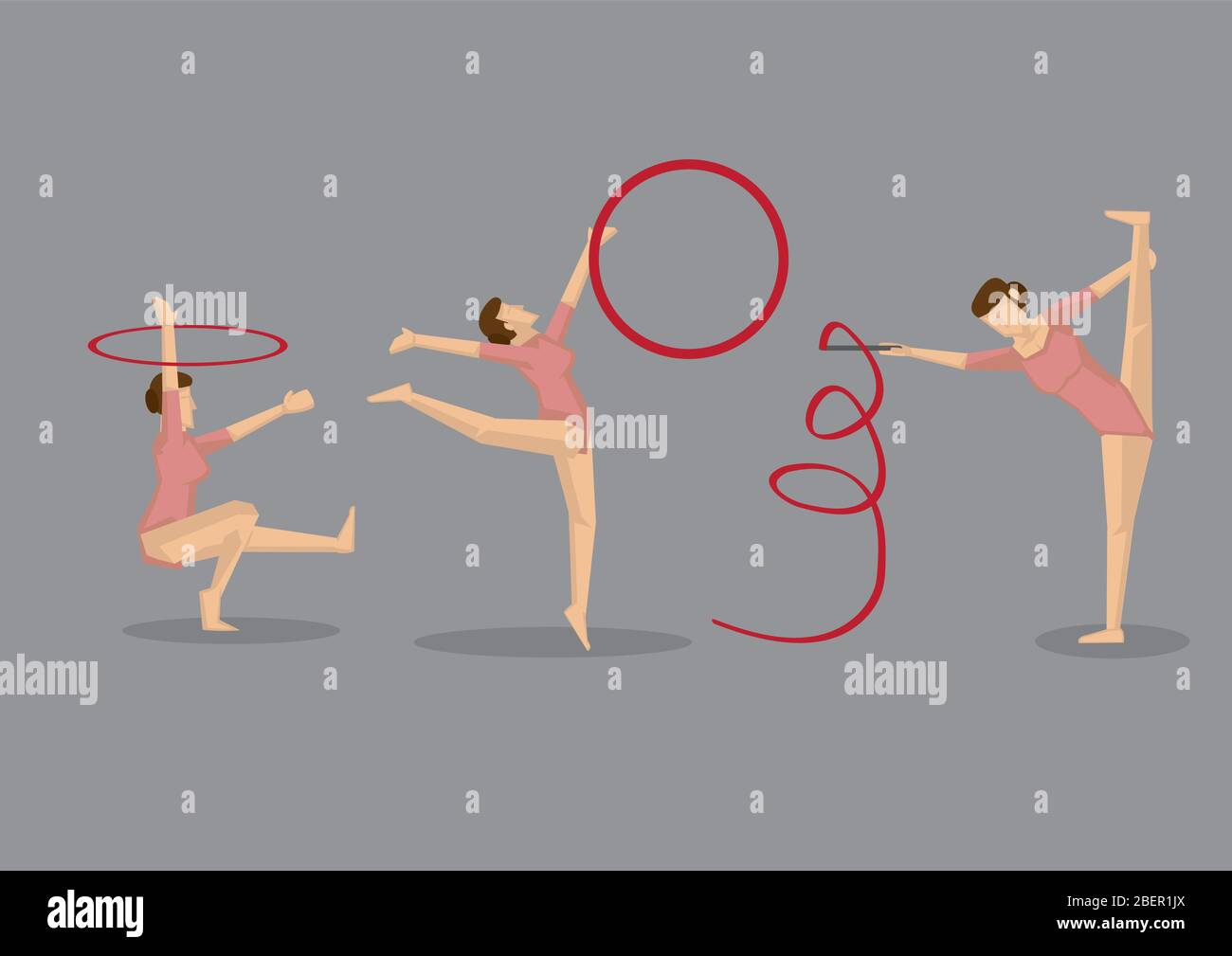 Split squat exercise Stock Vector Images - Alamy